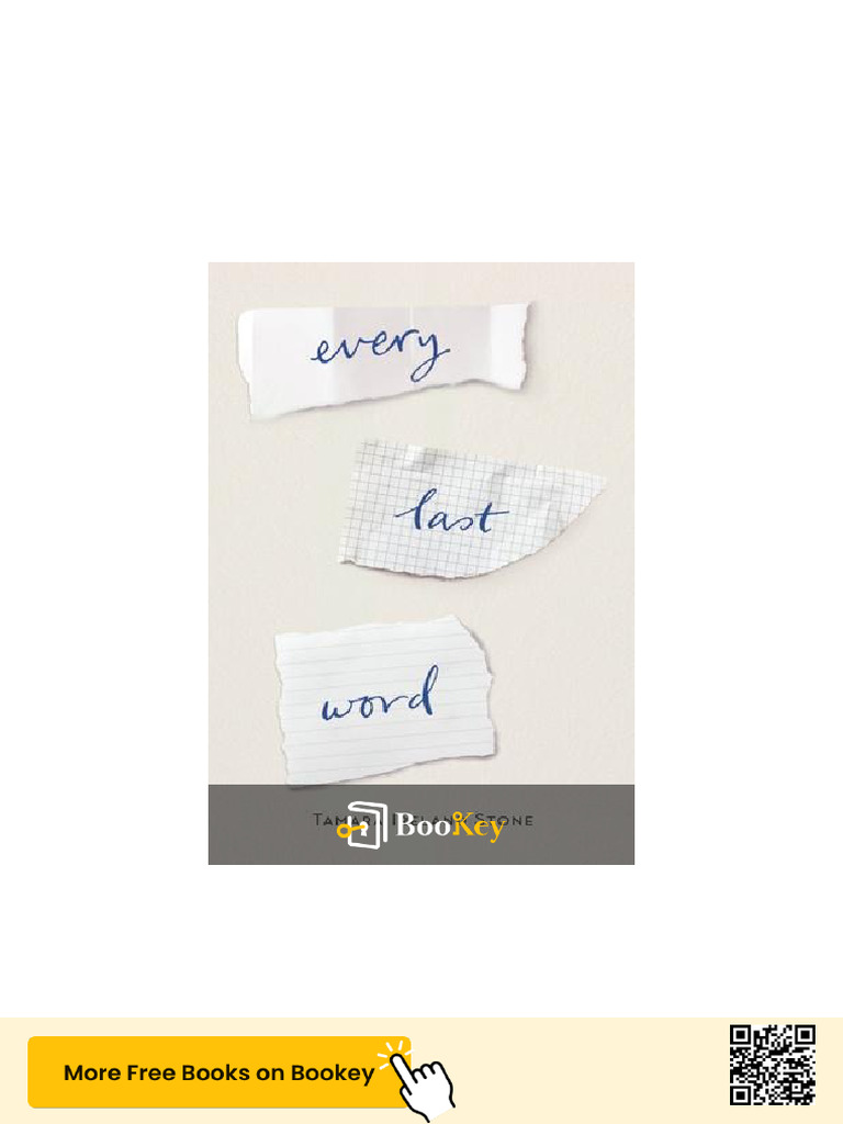 Every Last Word PDF | PDF | Adolescence | Forgiveness
