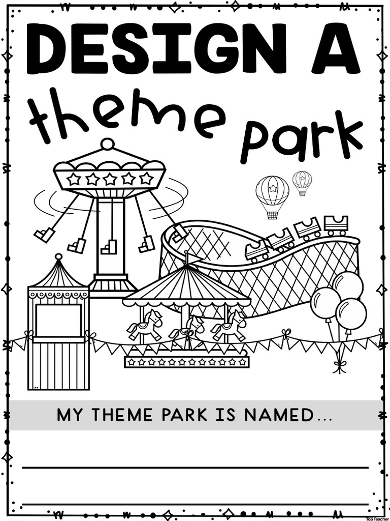 Design A Theme Park | PDF | Amusement Park | Hamburgers