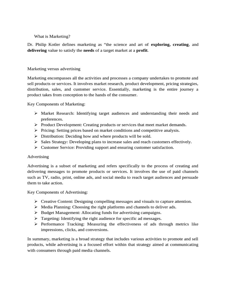 Advertising Note 2 | PDF | Marketing | Advertising