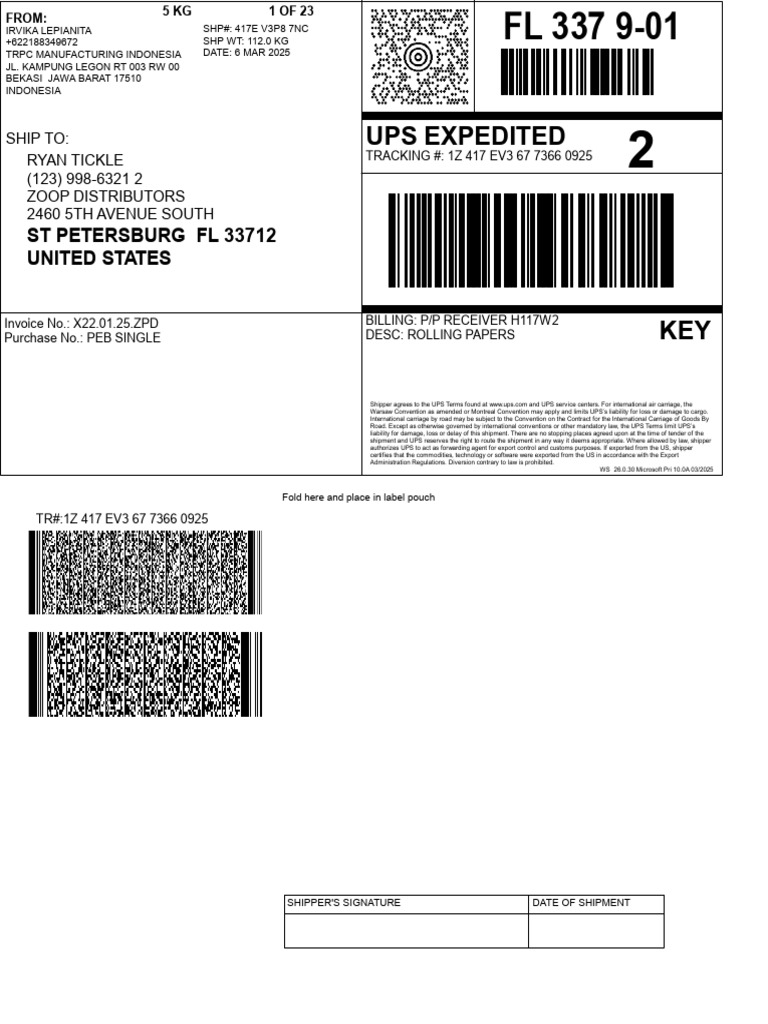 1 z 417 Ev 36773660925 | PDF | Cargo | Freight Transport