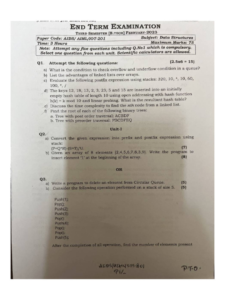 Usict End Term | PDF