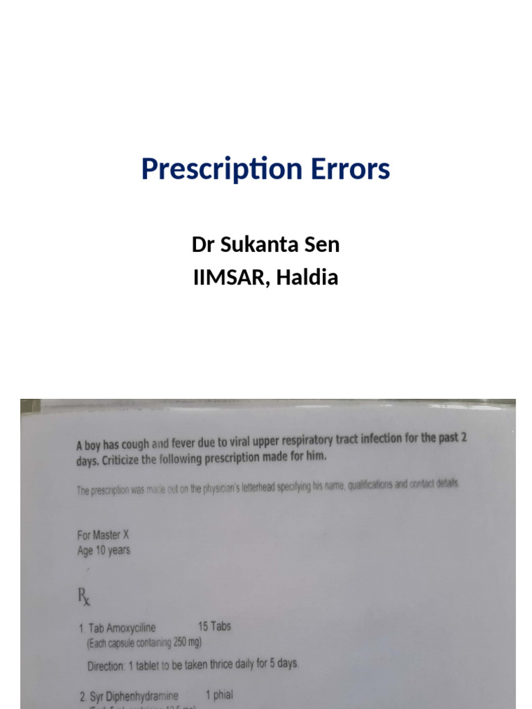 Prescription Errors | PDF | Cardiac Muscle | Coagulation