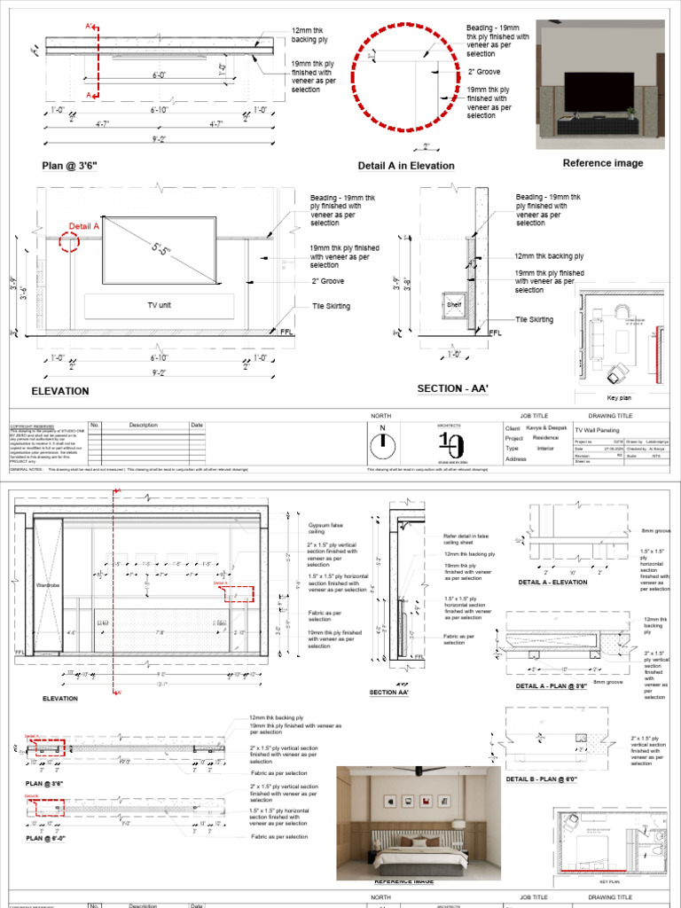 27.05.2025 - BAASHYAM - TV Paneling and Master Wall Panel | PDF