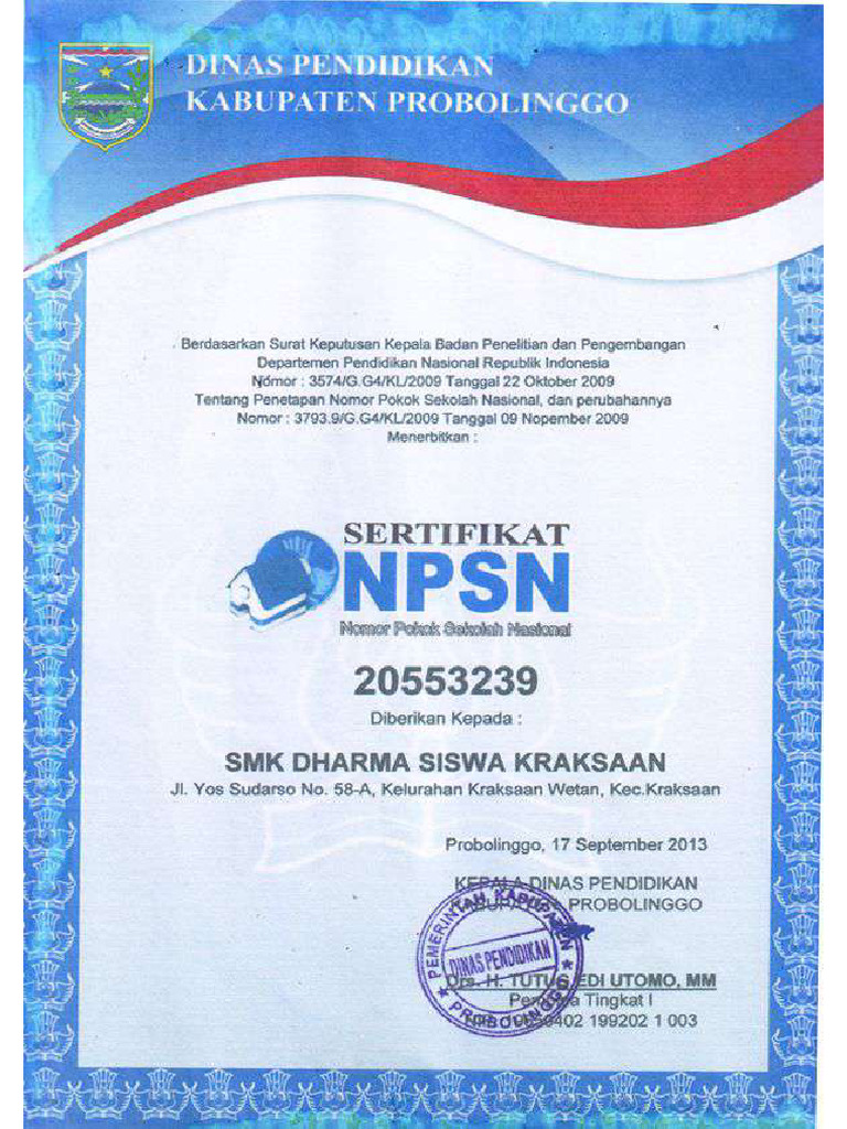 NPSN | PDF
