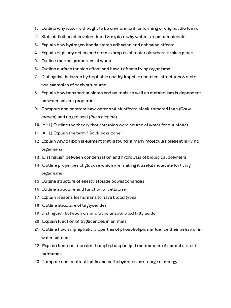 Revision Questions | PDF