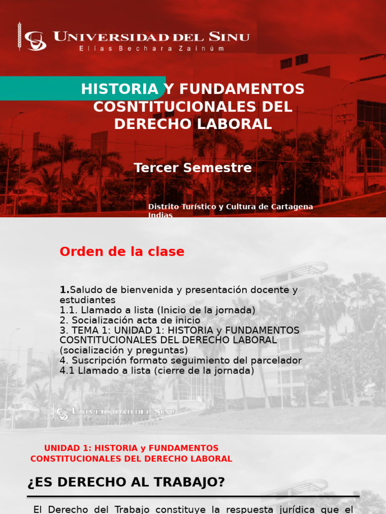 Clase 1 - Legislacion Laboral | PDF | Derecho laboral | Sindicato