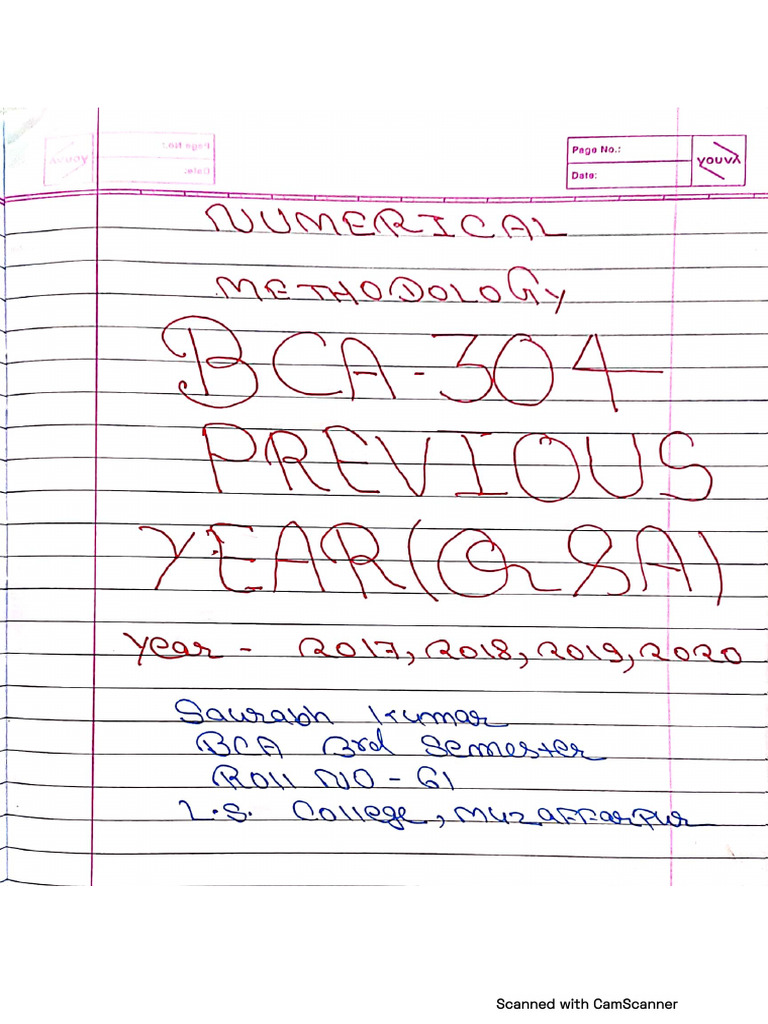 All Year PYQs Solution-1 | PDF