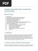 Aristotle Classification of Government | PDF