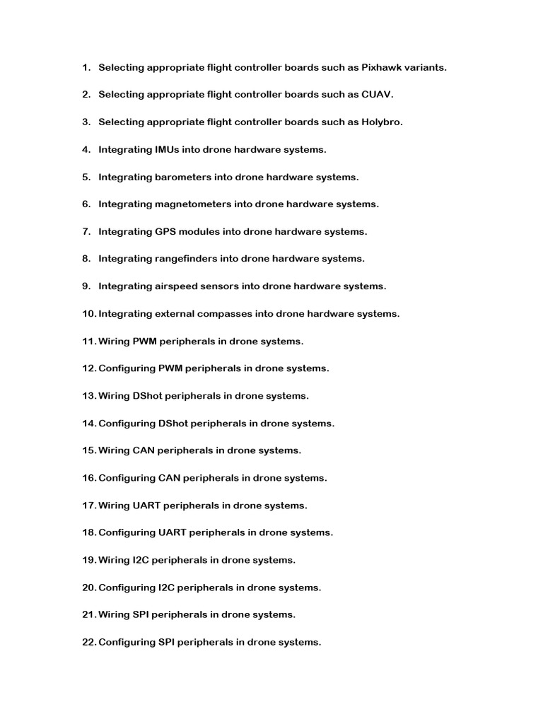 Learn This All Question DRONE | PDF | Unmanned Aerial Vehicle | Flight Test