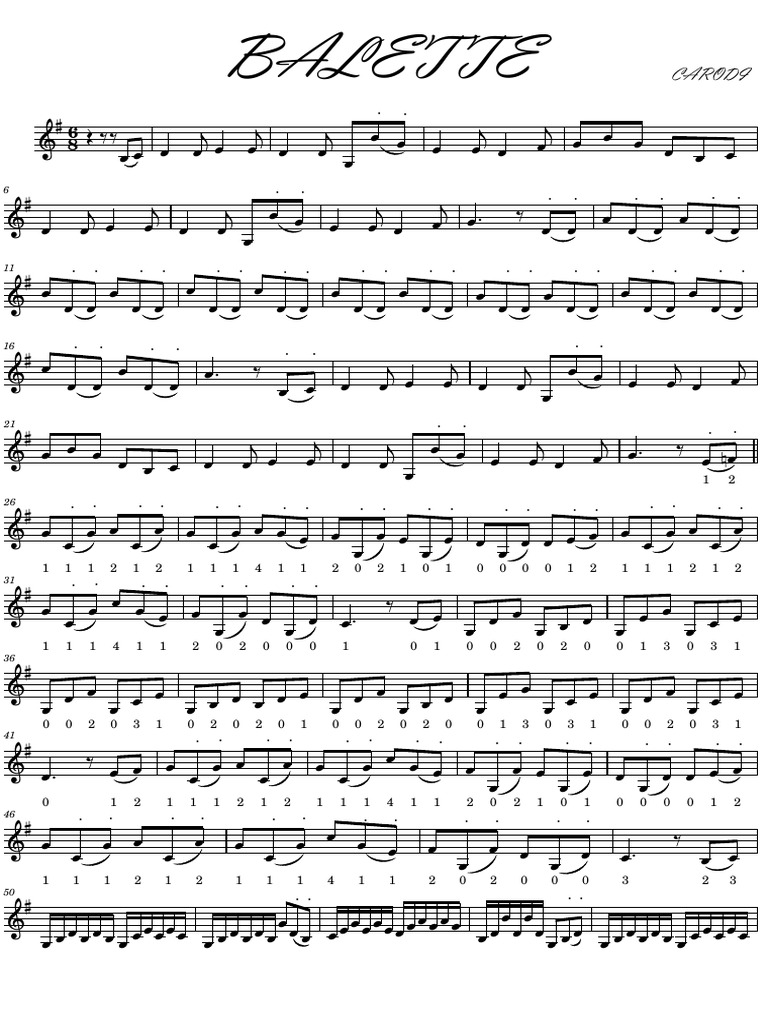 Balette Fin | PDF