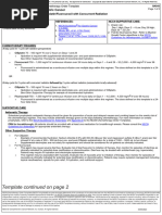 Modified Folfox 6 Therapy 14 Day | PDF | Chemotherapy | Colorectal Cancer