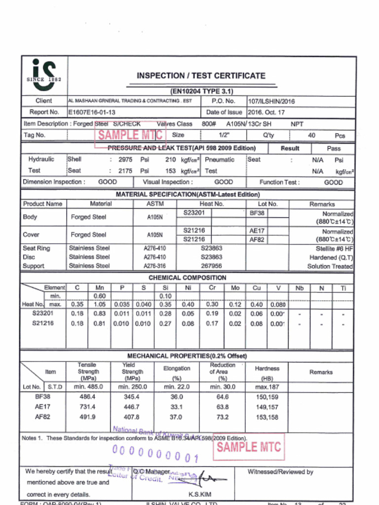 1-2 Inch Check Valve | PDF