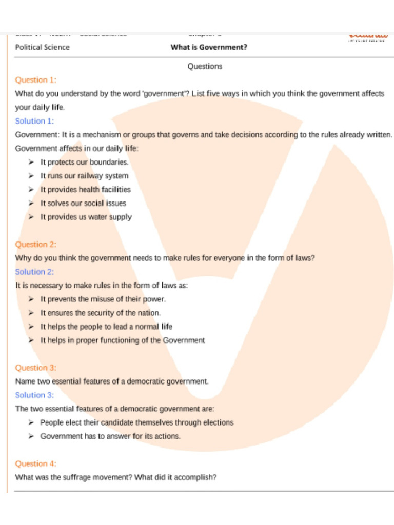 What Is Government ???? | PDF