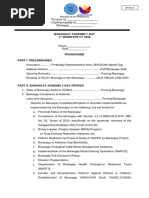 BDRRM Plan Template English | PDF | Hazards | Emergency Evacuation