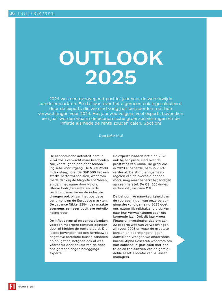 Outlook 2025 | PDF