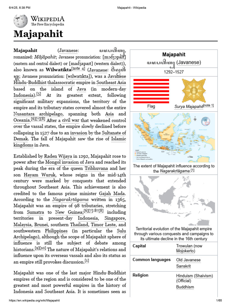 Majapahit | PDF