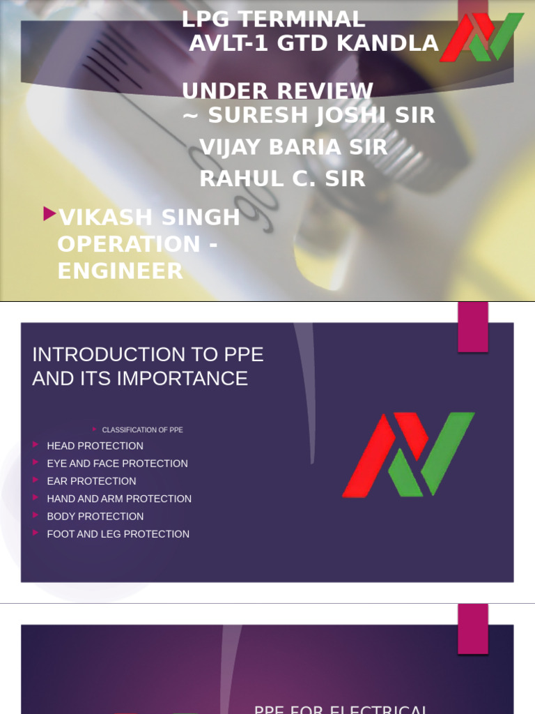 Vikash Singh @2025 PPT GTD | PDF | Personal Protective Equipment | Pump