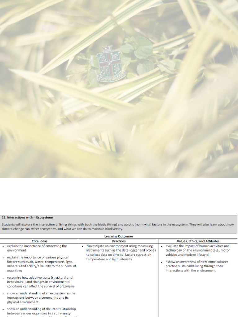 2023 Interactions Within Ecosystems | PDF | Ecosystem | Soil