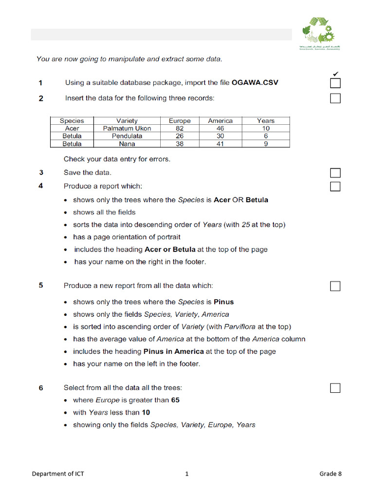 Access Practical Questions 1 4a | PDF