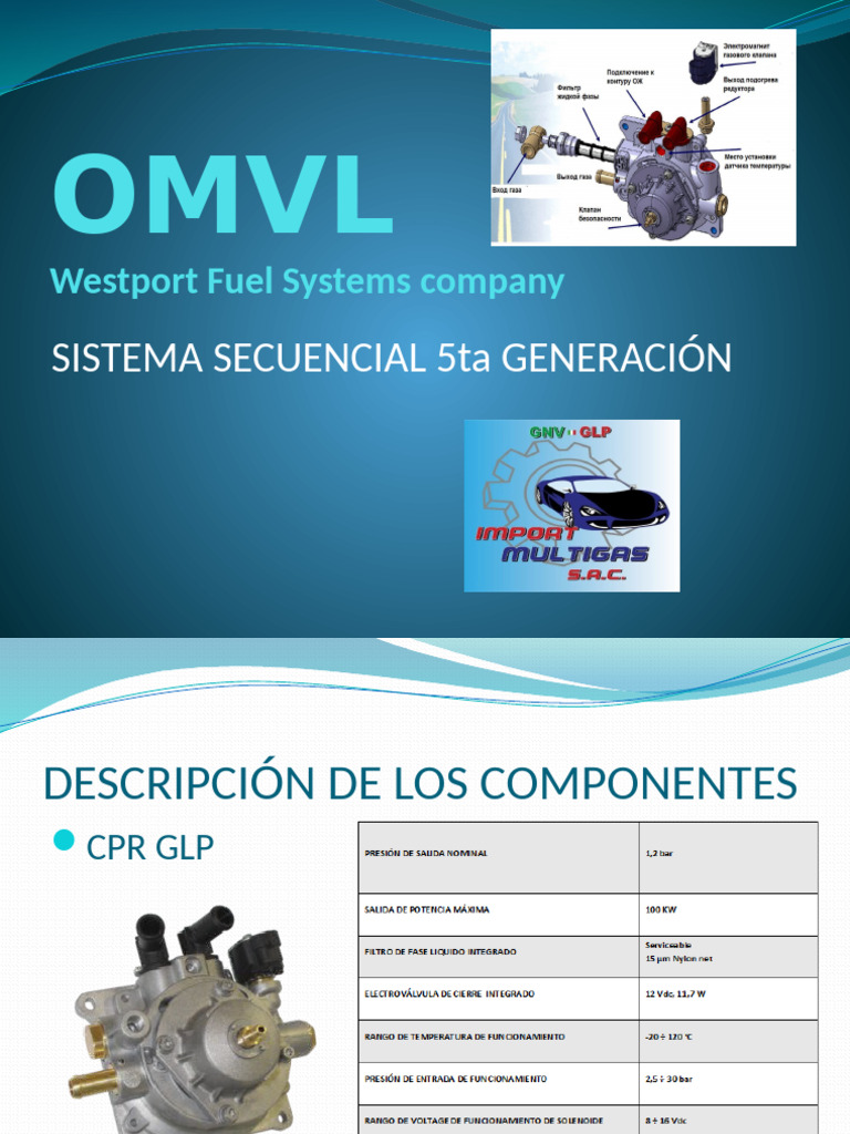 Sistema Secuencial 5ta Generación OMVL | PDF | Inyección de combustible ...