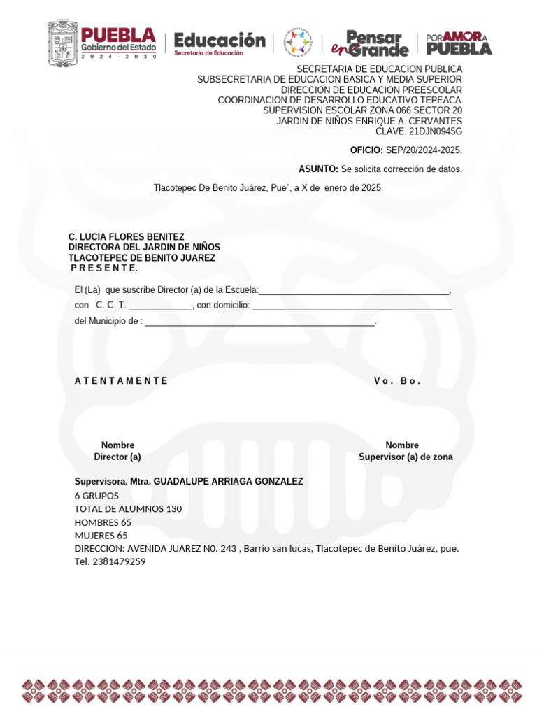 Oficios Logo Nuevo 25 Enero | PDF