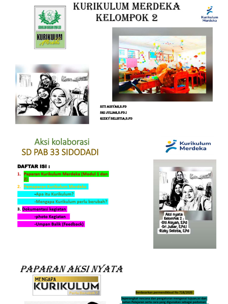 Panduan Kurikulum Merdeka untuk SD | PDF