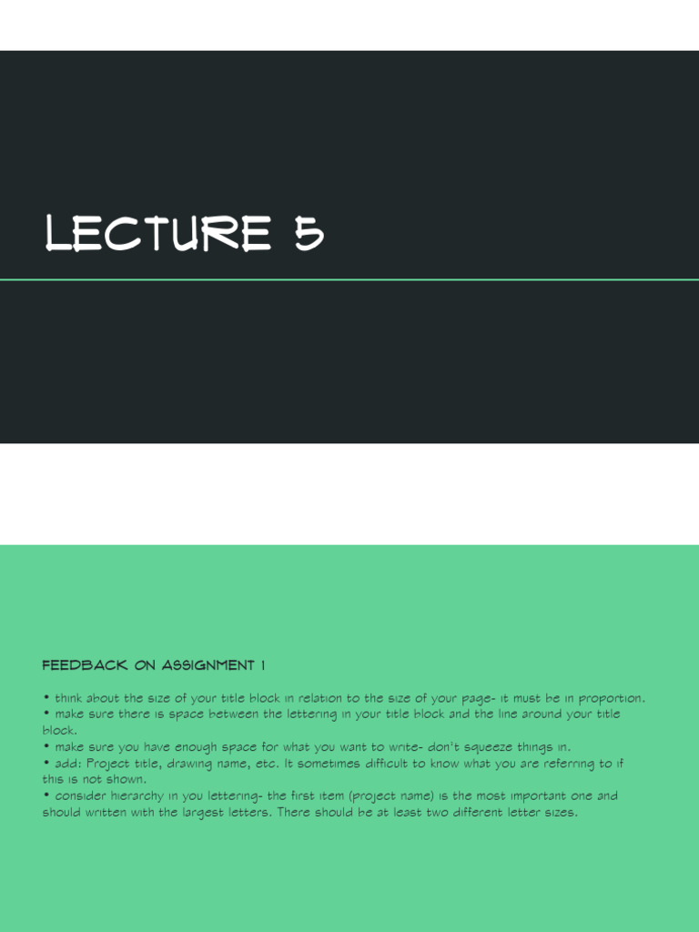 Title Block Design Guidelines | PDF