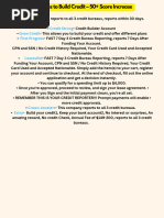 CPN Setup and Credit Building Guide | PDF