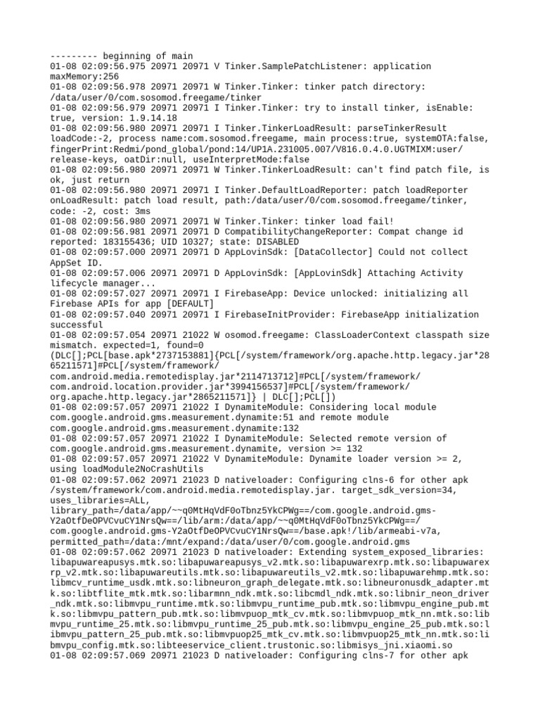 Eegame Logcat | PDF | Java (Programming Language) | Android (Operating System)