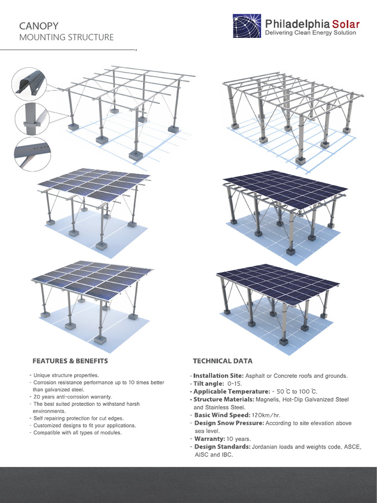 Canopy Mounting Structure | PDF
