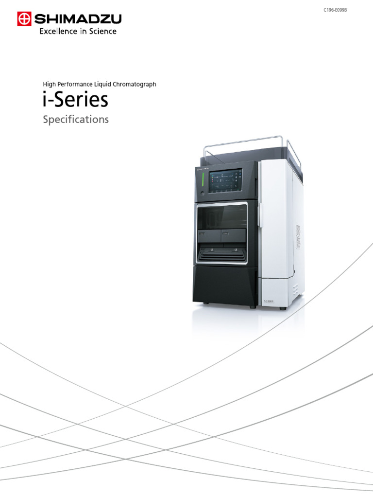 HPLC I-Series LC-2050, LC-2060 Specification (Eng, 2022) -Моноблоки ...