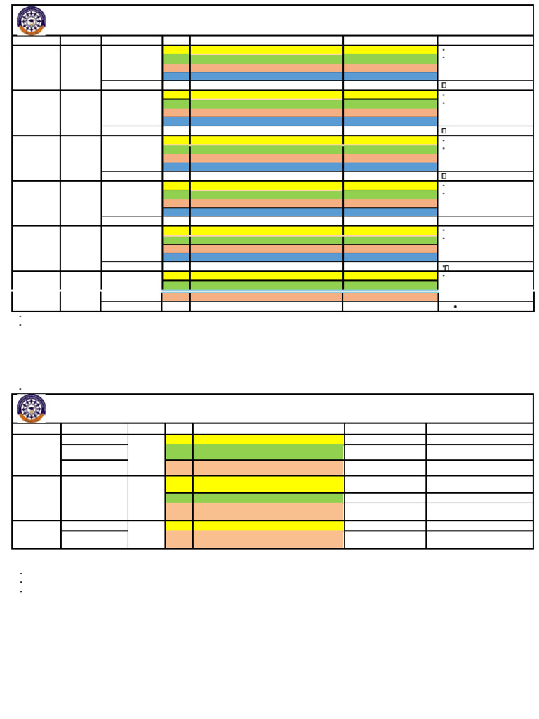 FinalTerm Date Sheet Spring 2024 Department of Chemical Engg.. | PDF | Chemistry | Physical Sciences