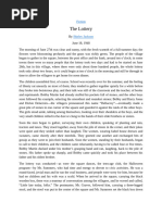 The Lottery | PDF
