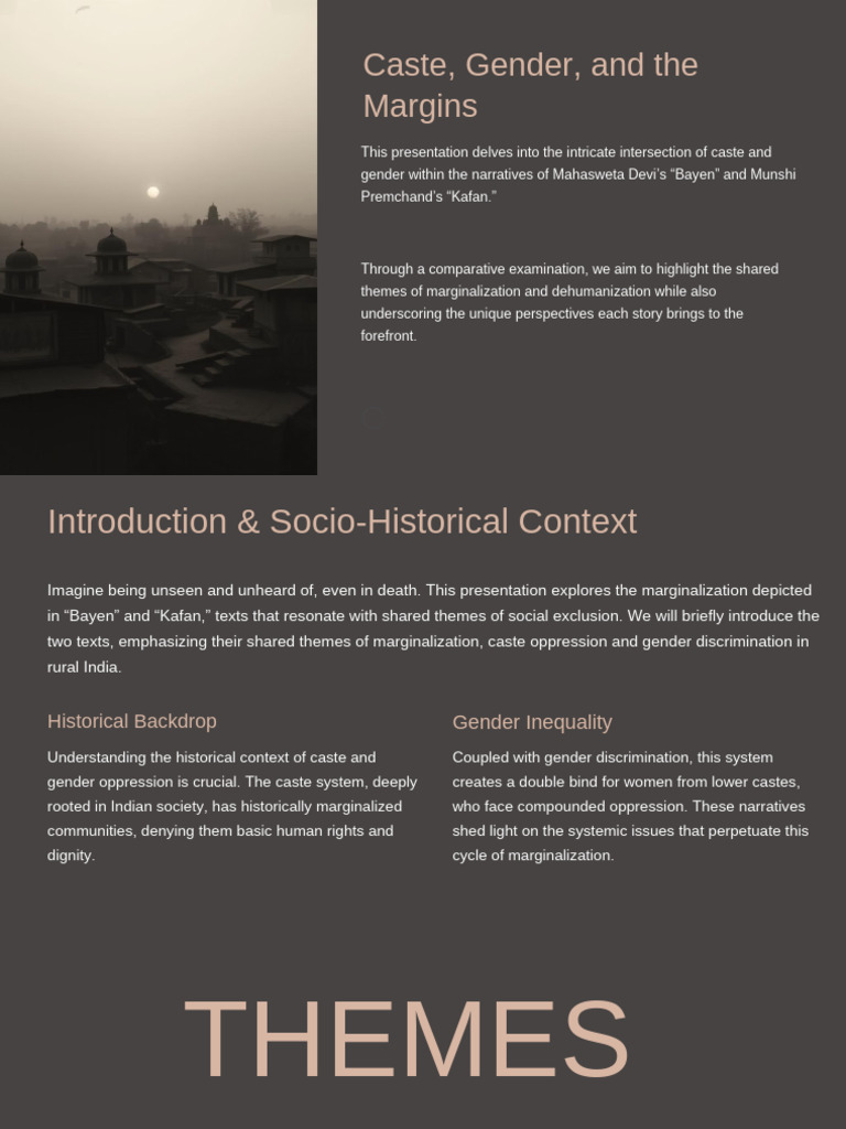 Caste-Gender-and-the-Margins (1) .PPTX - 20250604 - 181653 - 0000 | PDF | Intersectionality ...