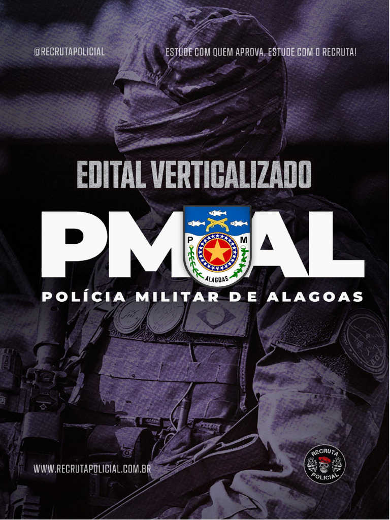 Edital Verticalizado Pmal | PDF | Administração pública | Polícia