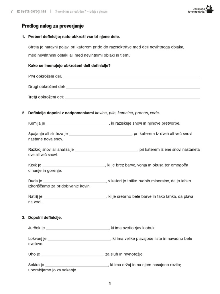 Definicija | PDF