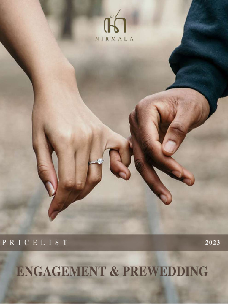 Engagement & Prewed Pricelist 2023 | PDF