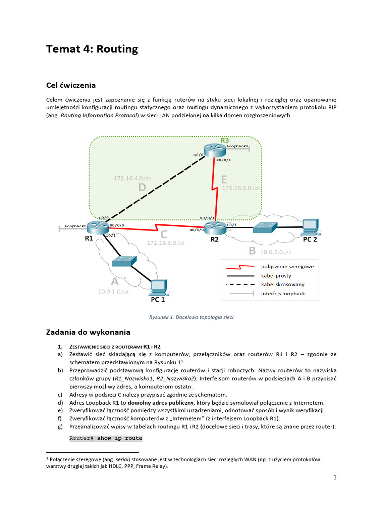 Routing | PDF