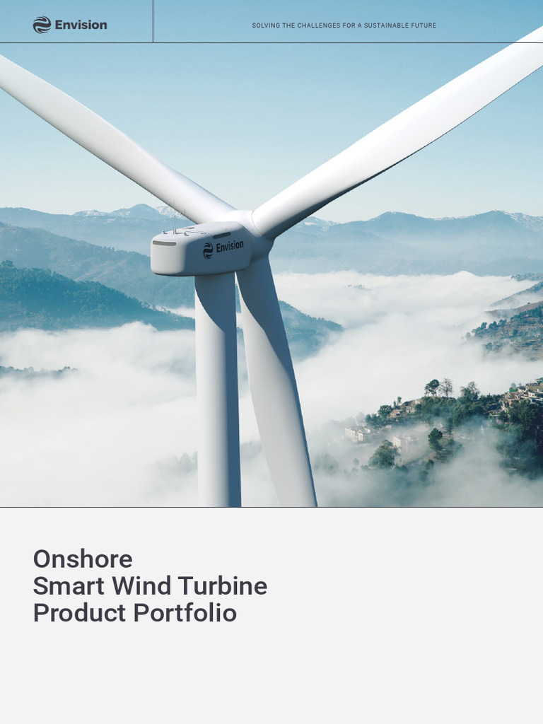 Envision Smart Wind Turbine Overview | PDF | Wind Turbine | Wind Power