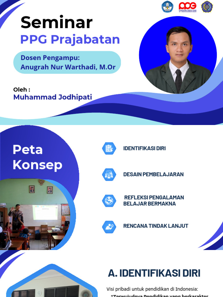 Biru Dan Putih Bisnis Seminar Proposal Presentation | PDF