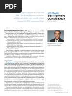 HSS Cap Plate Connection | PDF | Beam (Structure) | Yield (Engineering)