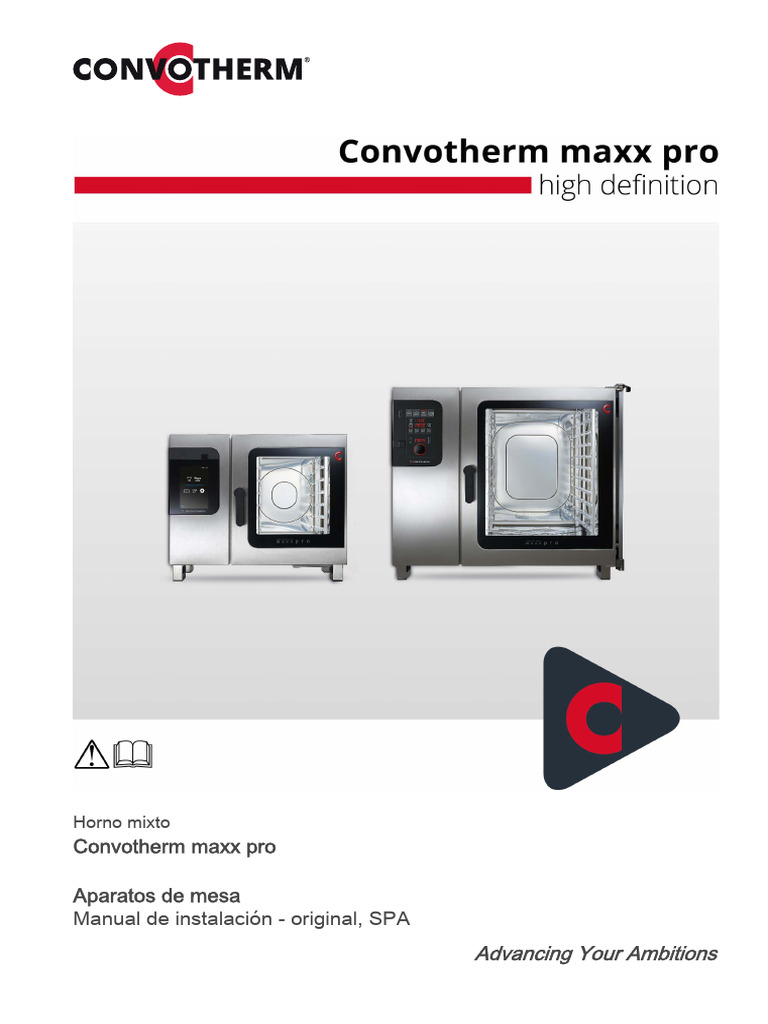 Convotherm Maxx Pro CE 6 10-6-10!10!10 10 20 Installation | PDF ...