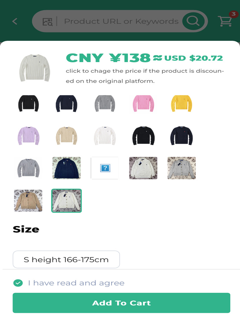 ACbuy Discount Codes and Size Guide | PDF