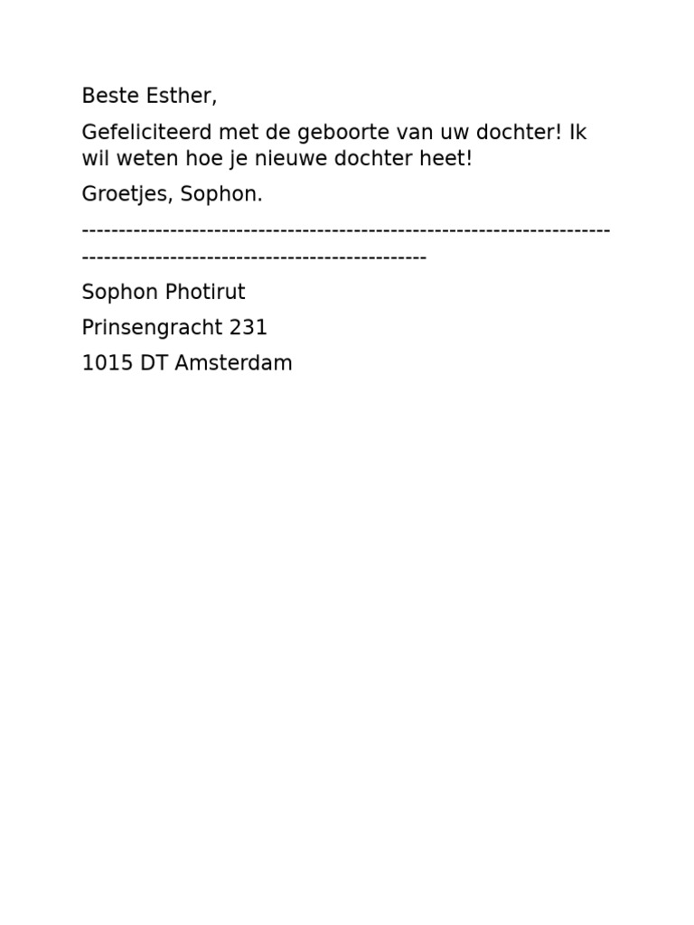 Schrijven 1 Sophon | PDF