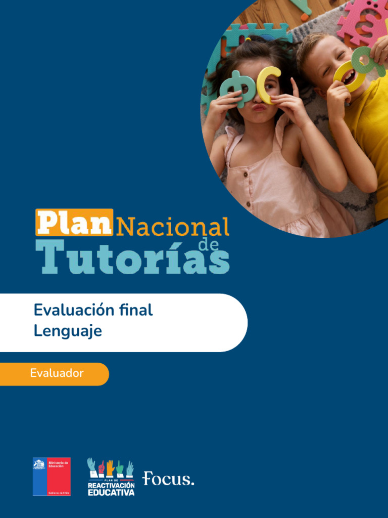 Evaluacion Final Lenguaje Cuadernillo Evaluador v2.0 | PDF | Comprensión lectora