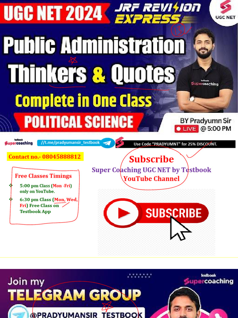 Public Administration Thinkers and Quotes | PDF