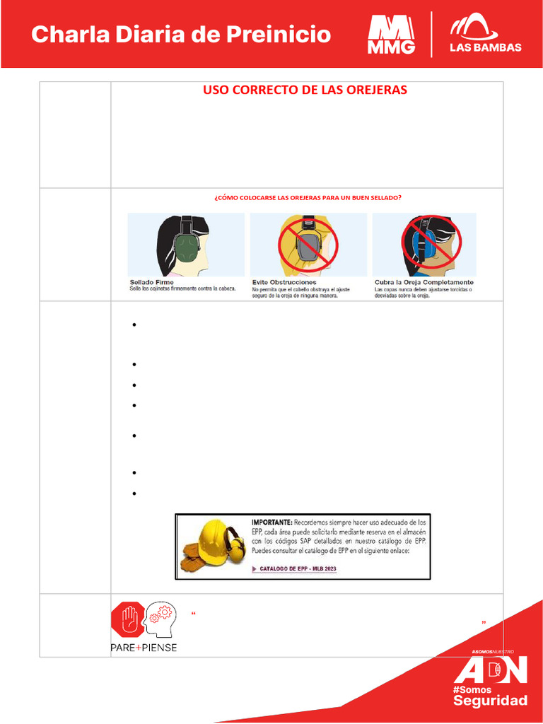 2025.04.25-Charla Diaria Preinicio - Uso Correcto de Las Orejeras (2 ...