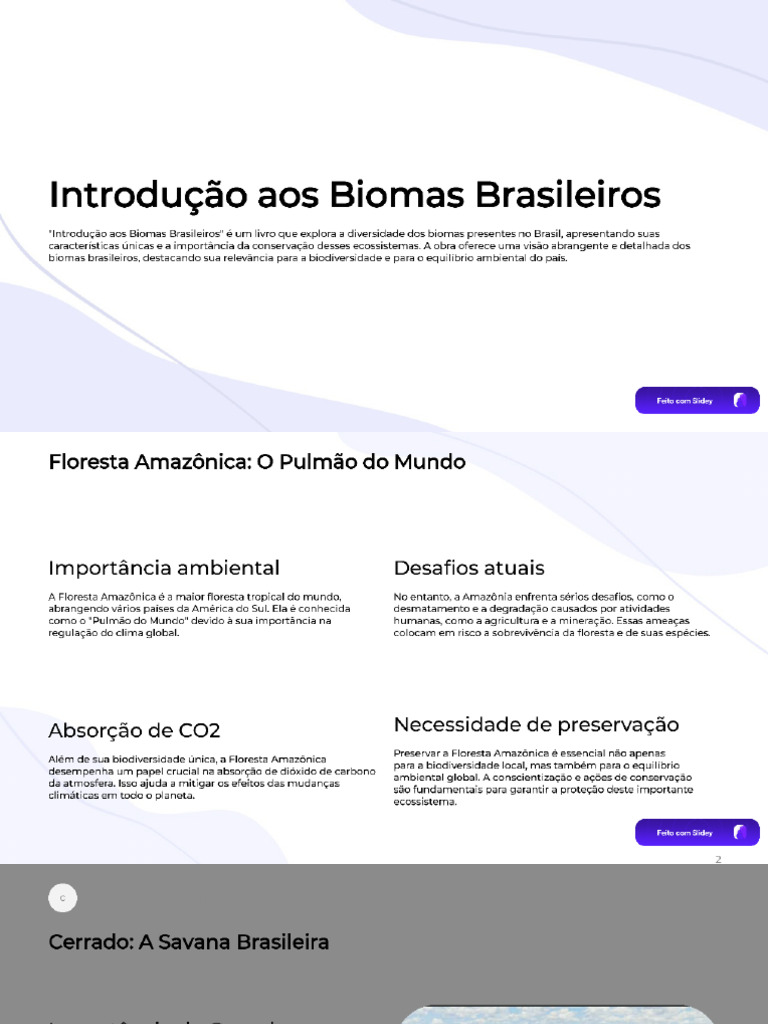 Biomas Brasileiros | PDF