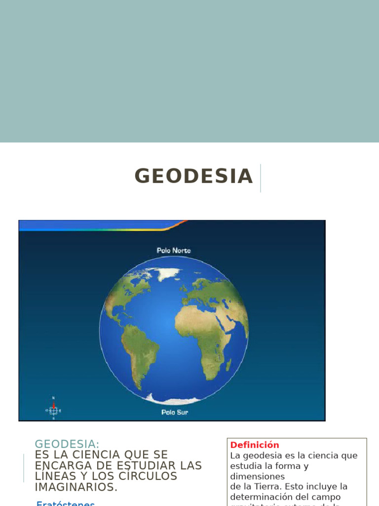 GEODESIA | PDF | Latitud | Ecuador