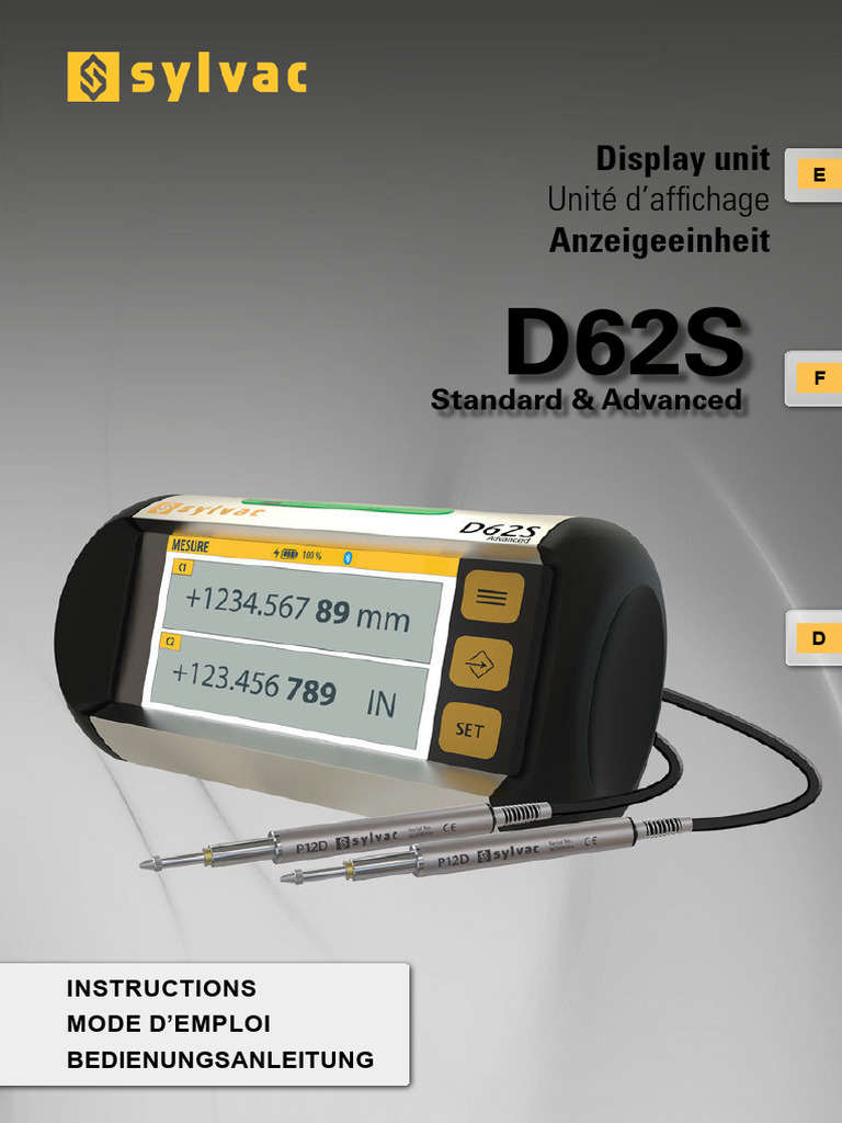 Manuel D62S STD ADV 681.301-100 WEB | PDF | Mode (Statistics) | Bluetooth